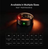 China X5A X5B Smart Health Ring Touch Control Non-Invasive Blood Glucose SpO2 Sleep Tracker with AI Coach for sale