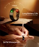 China X5A X5B Smart Health Ring Touch Control Non-Invasive Blood Glucose SpO2 Sleep Tracker with AI Coach for sale