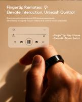 China X5A X5B Smart Health Ring Touch Control Non-Invasive Blood Glucose SpO2 Sleep Tracker with AI Coach for sale