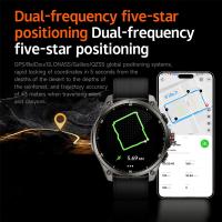China Wholesale New Smart Tracking Watch 660mah Battery 5ATM Waterproof GPS Positioning Compatible with IOS and Android Systems for sale