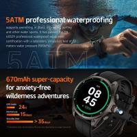 China Wholesale New Smart Tracking Watch 660mah Battery 5ATM Waterproof GPS Positioning Compatible with IOS and Android Systems for sale