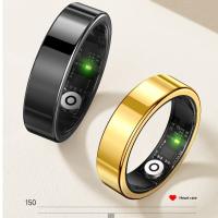 China Best-selling Ultra-narrow Smart Ring Heart Rate Blood Oxygen Sleep Detection Call Gesture Control Tremolo Page Turning Motion for sale