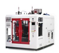 China 2L Three Head Plastic Bottle Blow Moulding Machine With IML System for sale