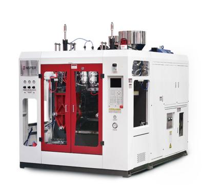 China 2L Three Head Plastic Bottle Blow Moulding Machine With IML System for sale