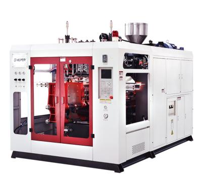 China Triple Head 10L Plastic Bottle Blow Molding Machine D Type With IML System Extruder Motor Power for sale