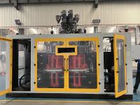 China 18.7KW Extrusion Blow Molding Machine With 10KW Head Heating Power And 0.28KW Screw Fan Power for sale
