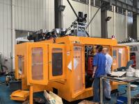 China Customized Color Extrusion Blow Molding Machine Automatic 4 Cavity HDPE LDPE PP Milk Bottle Packing for sale