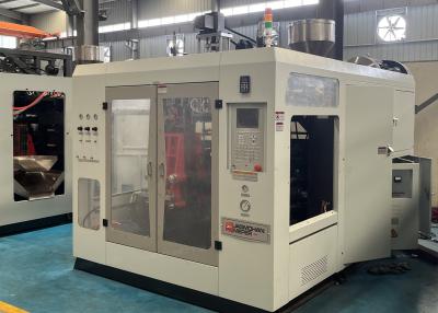 China Precise 240-600mm Platen Opening Strokes extrusion blow molding machine 3 Zone Screw Heating Stage for sale