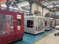 China Multi Cavity Fully Automatic PETG MP55D-2 Extrusion Blow Molding Machine For Production for sale