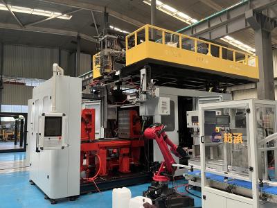 China 4 Cavity Extrusion Blow Molding Machine with Toggle Clamping System for sale