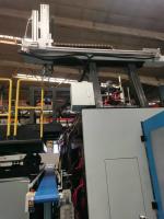 China Servo System Triple Plastic Bottle Blow Molding Machine For PE Manufacturing for sale