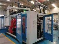 China 15L Capacity Automatic Servo Bottle Blow Molding Machine With Triple Color Extruder for sale