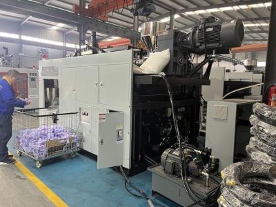 China Advanced Parison Control System MOOG 1 litre Plastic Container Blowing Machine For Single / Double Mold Cavity for sale