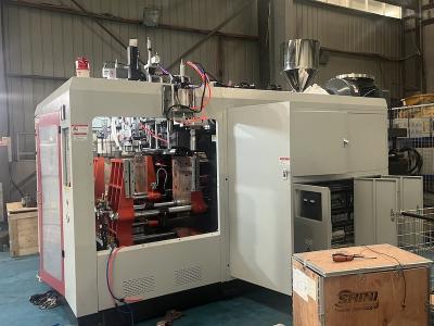 China Four Layers Automated Extrusion Blow Molding Machine Year Tie Bar Included for sale