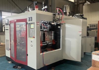 China Fully Automatic Extrusion Blow Molding Machine 2 Heads 540mm Plate Stroke for sale