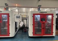 China PE PP PVC PA Extrusion Molding Machine with 2 Heads 4.9ton Machine Weight for sale