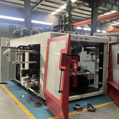 China 80mm Screw Diameter Automatic Blow Moulding Machine for In Mold Labeling HDPE LDPE PP for sale