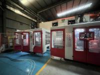 China Electric Riven Type MP 80FD HDPE Blow Molding Machine with Double Layer Design for sale