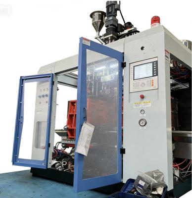 China 80mm Screw Extrusion Blow Molding Machine for 10L Containers with PLC Touch Screen Control for sale