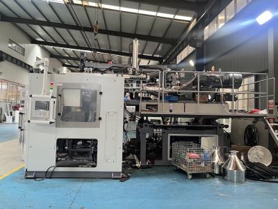China Precision MP100FD Extrusion Blow Molding Machine with 3 Heads Auto Deflashing and 15 Tons Capacity for Hollow Plastics for sale
