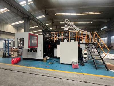 China Double Station Extrusion Molding Machine with 40kg/h Output and Fully Automatic Operation for Plastic Bottle Blow Molding for sale