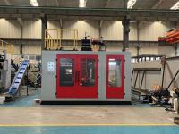China 25KW Total Power Plastic Bottle Blow Molding Machine with Single Double Mold Cavity for Multiple Bottle Formats for sale