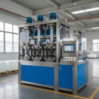 China Industrial Extrusion Blow Molding Machine 3 Head 10L for sale