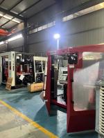 China HDPE Industrial Bottle Extrusion Blow Molding Machine with Double Station Toggle Clamping and Centralized Microcomputer Control for sale