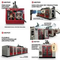 China Juice Beverage 500ml PE Extrusion Blow Molding Machine 80FDE-4S for sale