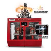 China Cosmetic Lotion 500ml PE Extrusion Blow Molding Machine 80FDE-4S for sale