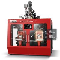 China Food Grade 500ml Plastic Extrusion Blow Molding Machine 80FDE-4S for sale