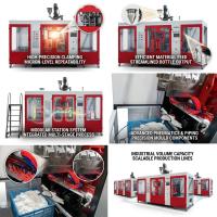 China Double Layer View Strip Extrusion Blow Molding Machine MP100FD for sale