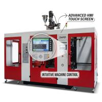China Double Layer View Strip Extrusion Blow Molding Machine MP100FD for sale