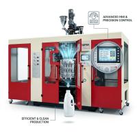 China Double Layer View Strip Extrusion Blow Molding Machine MP100FD for sale