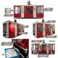 China Energy-Saving 120kW Extrusion Blow Molding Machine 100mm MP100FD for sale
