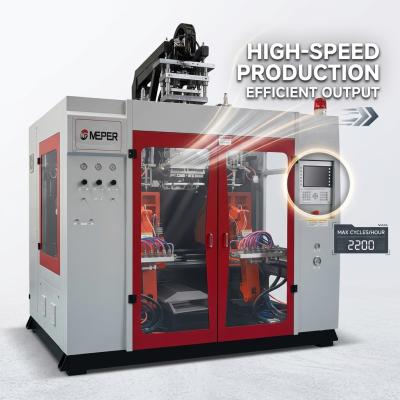 China Four-Die High-Output Blow Molding Machine Meper 80FD for sale