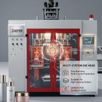 China MEPER Multi-Cavity 500ml Container Blow Molding Equipment 80FDE-4S(100) for sale