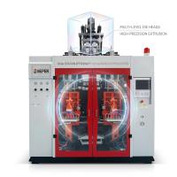 China Precision 120kN Clamping PE Blow Molding Machine 80FDE-4S(100) for sale