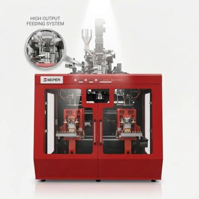 China Multi-Layer Extrusion Blow Molding Machine Three Layer Die Head MP55D for sale
