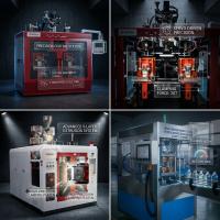 China Microcomputer Control Blow Molding Machine for Plastic Chemical Drums for sale