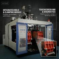 China 150KN Clamping Plastic Container Blowing Machine with Dual Station for sale