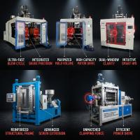 China 150KN Clamping Plastic Container Blowing Machine with Dual Station for sale