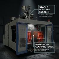 China 90kg/h Output Hollow Blow Molding Machine for HDPE Jerry Cans for sale