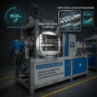 China Double Station 80mm Screw Extrusion Blow Moulding Machine for 10L Bottles for sale