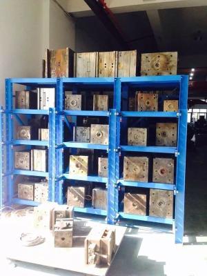 China Professional Custom Plastic Auxiliary Machine Metal Storage Mould Rack Multi Layers for sale