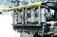 China Medicine Bottle Blow Molding Machine , Blow Molding Equipment IML MP80FS-4 for sale