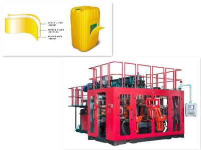 China Three Layer Jerry Can Hdpe Blow Moulding Machine for sale