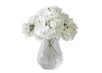 China Realistic Hydrangeas Silk Fake Flowers Centerpieces 15cm 20cm for sale