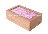 China 3*3cm 300 Pcs Pink Fake Artificial Flower Petals For Wedding for sale