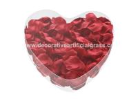 China High Simulation Artificial Flower Petals Synthetic Rose Petals 4.5*4.5cm for sale